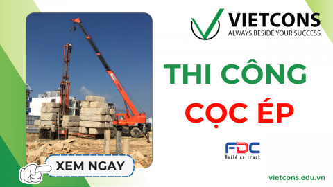 Hướng dẫn quy trình ép cọc bê tông chuẩn 2024 | Vietcons Education