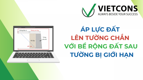 Áp Lực Đất Lên Tường Chắn Với Bề Rộng Đất Sau Tường Bị Giới Hạn | Vietcons Education