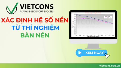 XÁC ĐỊNH HỆ SỐ NỀN TỪ THÍ NGHIỆM BÀN NÉN | Vietcons Education