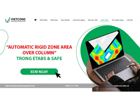 Automatic Rigid Zone Area Over Column trong ETABS & SAFE | Phân Tích & Ứng Dụng Thực Chiến ...