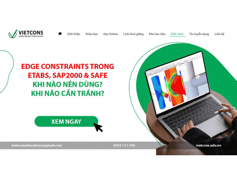 Edge Constraints trong SAP2000 & ETABS | Hướng Dẫn Chi Tiết & Lưu Ý Khi ...