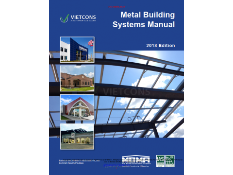 MBMA 2018 – Metal Building Systems Manual | Hướng dẫn thiết kế nhà thép ...